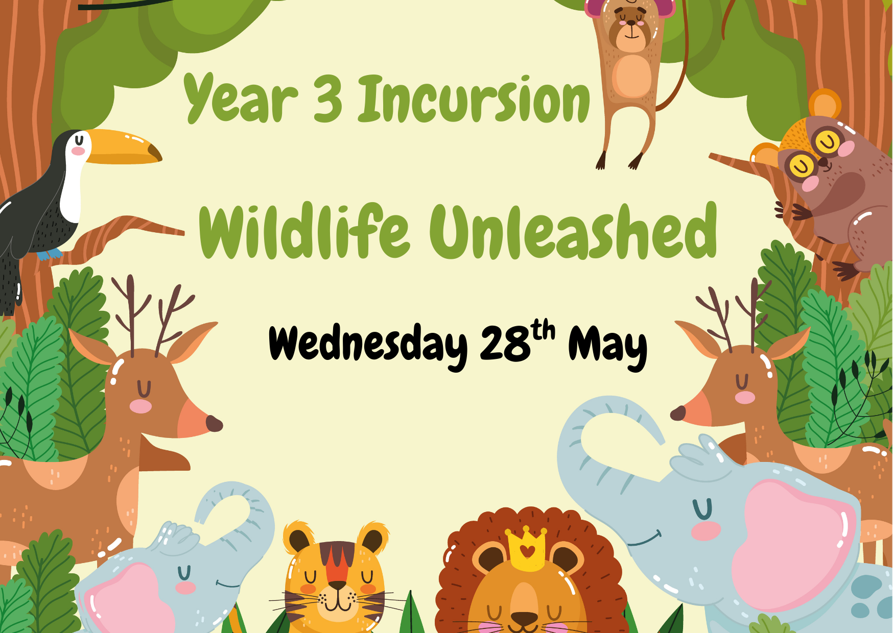 Year 3 Incursion Wildlife Unleased